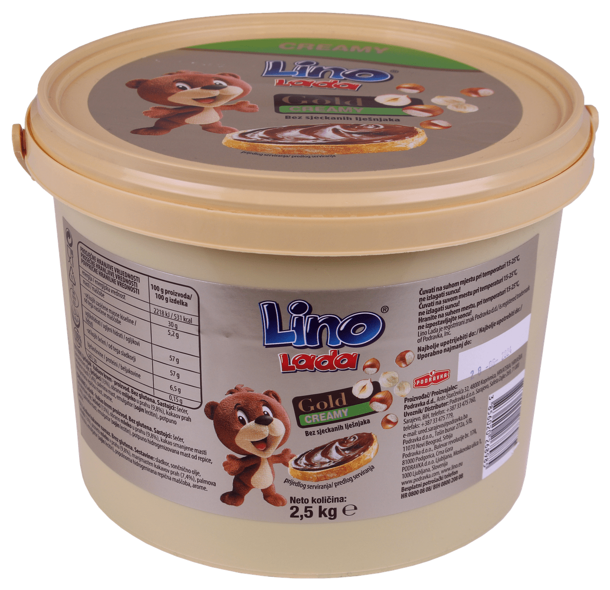 Lino Lada Gold creamy - Podravka Expert